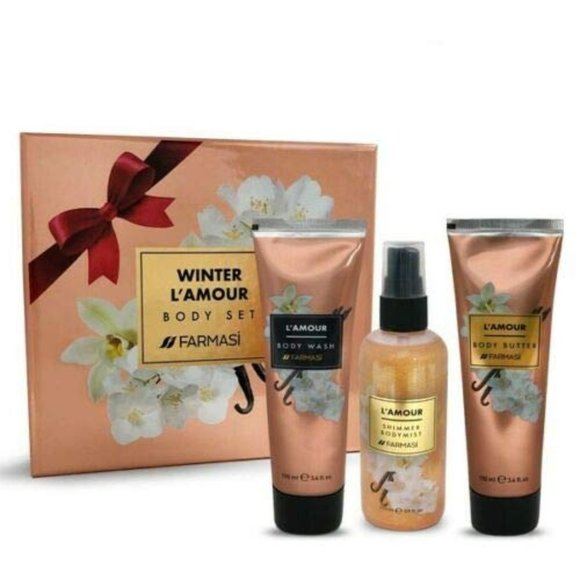 Farmasi | Bath & Body | Winter Lamour Body Set Farmasi Body Mist Bundle ...